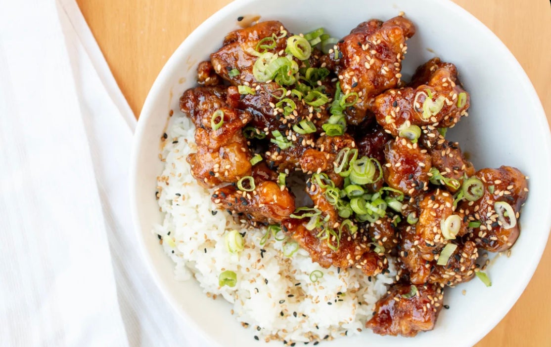 Teriyaki Chicken Rice Bowl | Fusion Poke